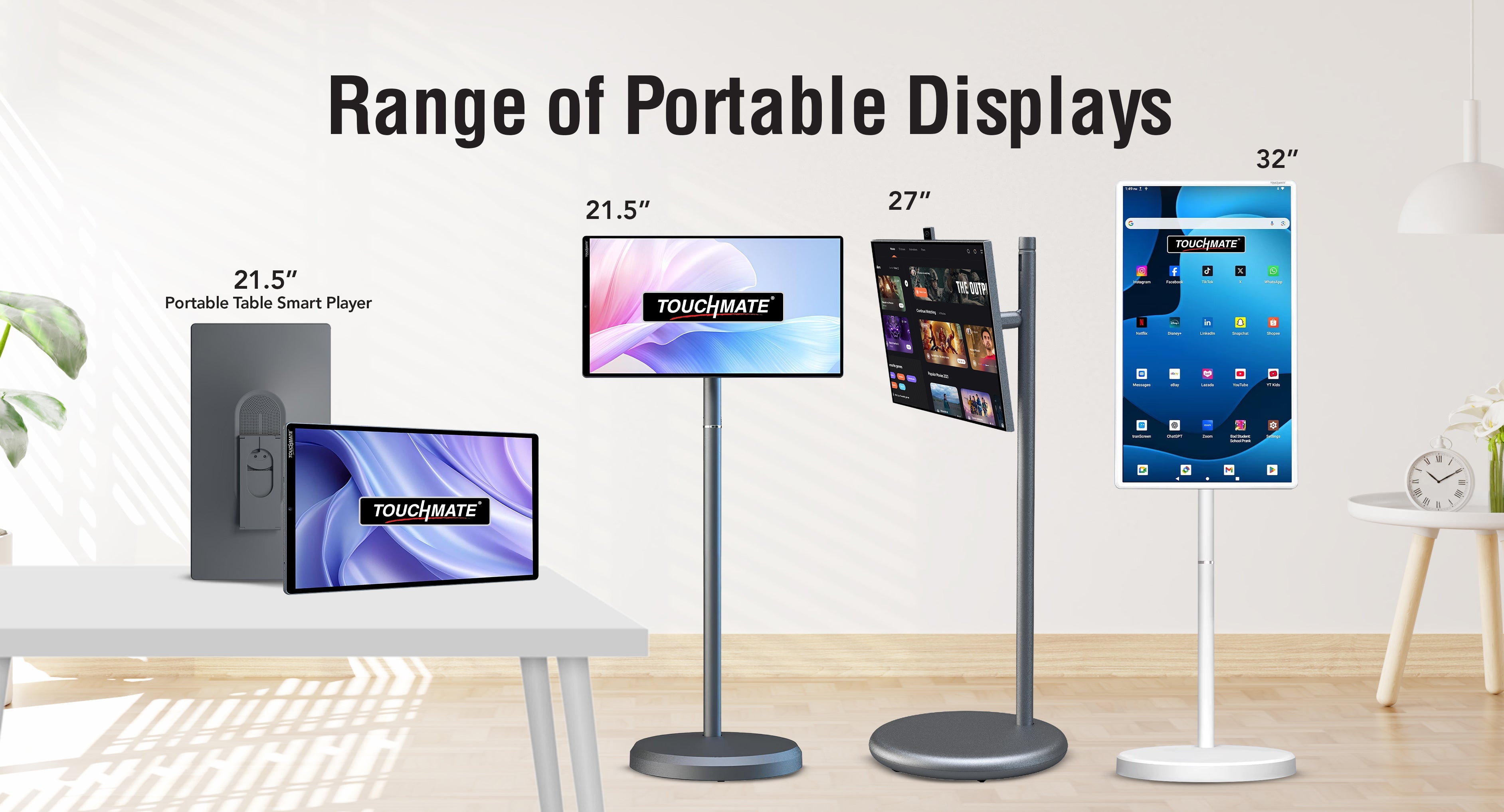 TOUCHMATE PORTABLE SMART PLAYERS