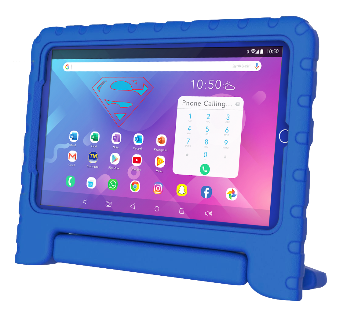 SUPERMAN 8" Tablet with MS Office - (Super Tab) | SKU : TM-MID870SB
