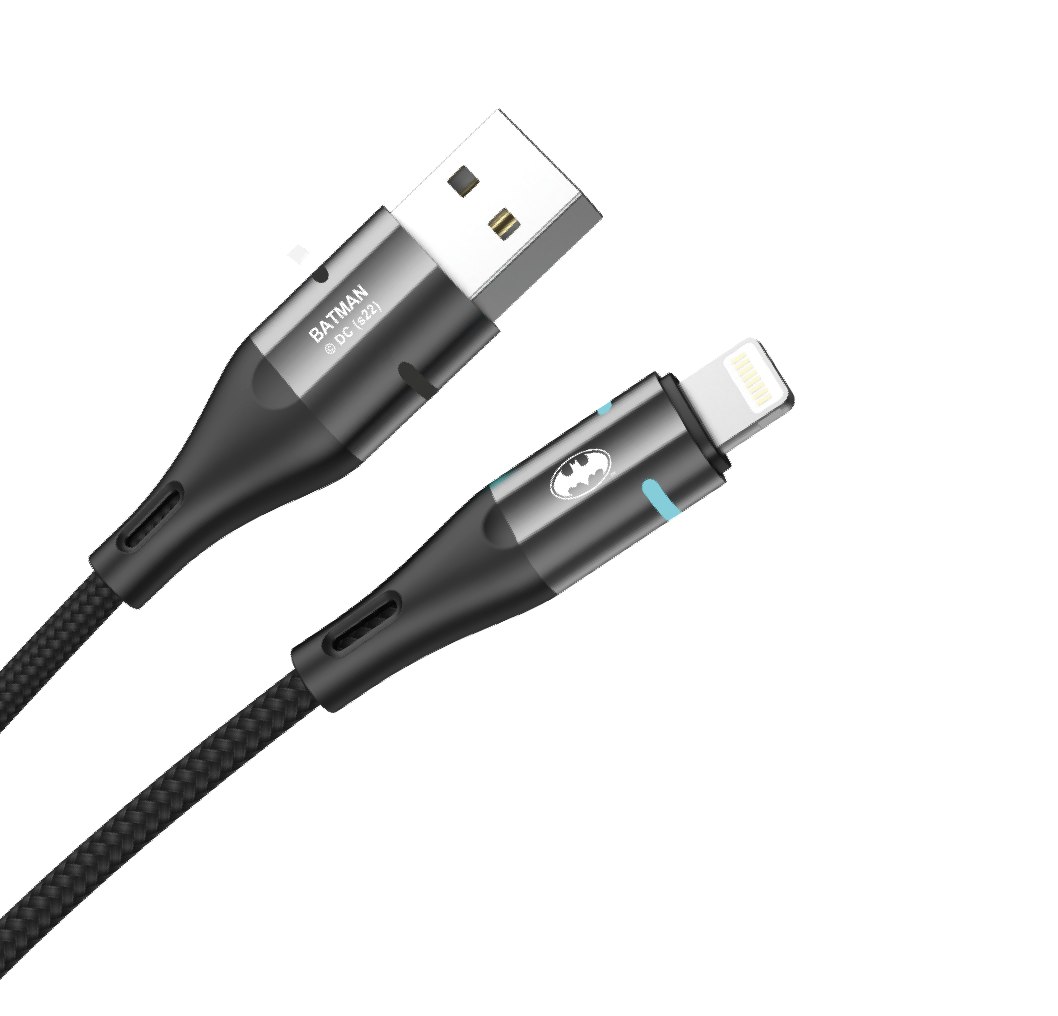 BATMAN 2 Meter Lightning Quick Charging Cable | SKU : BM-USB2A